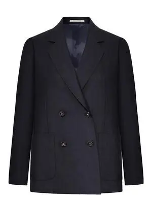Tagliatore Paris Double-breasted Tailored Blazer - Blue