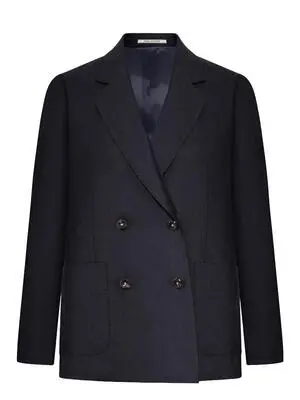 Tagliatore Paris Double-breasted Tailored Blazer - Blue