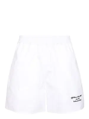 Off-White Popeline Boxer Shorts - White