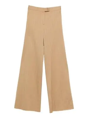 Max Mara Max Mara Women Cotton Trousers Multicolor