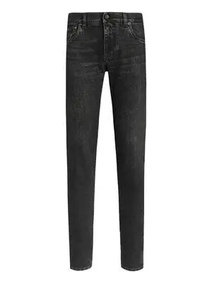 Dolce & Gabbana Regular & Straight-leg Jeans - Black
