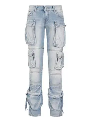 Attico Essie Long Pants - Blue