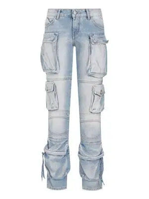 Attico Essie Long Pants - Blue