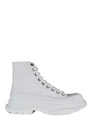Alexander McQueen Tread Slick Sneakers - White