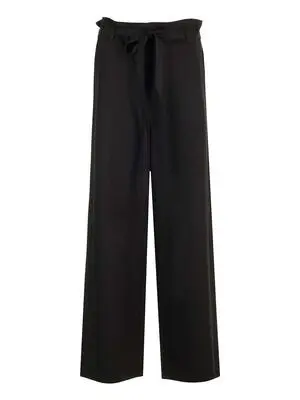 TOTEME Fluid Tie-waist Trousers - Black