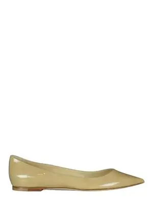 JIMMY CHOO JIMMY CHOO Alina Flats Cream