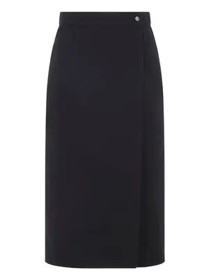 Bottega Veneta Midi Skirt - Black