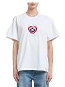 Stella McCartney Crochet Heart Boyfriend T-shirt - Multicolor