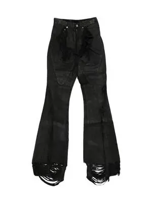 Rick Owens Denim Bootcut Jeans - Black
