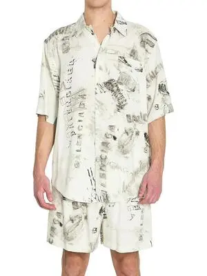Balenciaga Neutrals Shirts - Cream