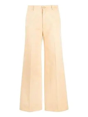 FORTE_FORTE Wide Leg Trousers - Yellow