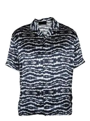 Philipp Plein Tie Dye Ss Shirt - Black