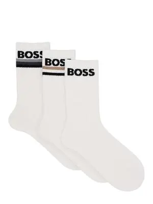 BOSS 3-pack Calzini Con Logo - Multicolor