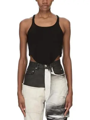 Rick Owens RICK OWENS Cotton Tank Top Black