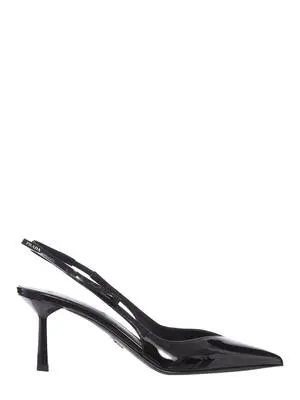 PRADA PRADA Patent Leather Slingback Pumps