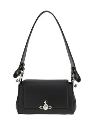 VIVIENNE WESTWOOD Orb Shoulder Bag - Black