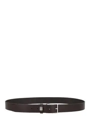 BOSS Cintura Elio In Pelle - Brown