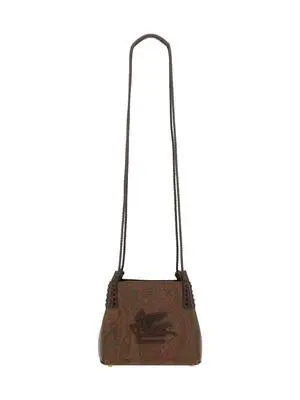 Etro ETRO Libra Arnica Mini Shopping Bag Brown