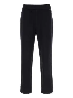 Moncler Midnight Cotton Blend Joggers - Blue