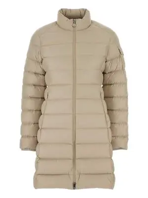 Moncler Sand Polyester Igesse Down Jacket - Brown