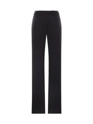Balenciaga Slim Fit Tailored Trousers - Black