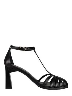 ANEST COLLECTIVE Leather Spider Sandals - Black