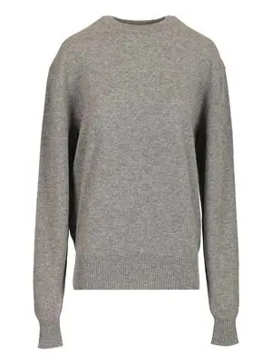 TOTEME Classic Cashmere Crew Knit - Gray