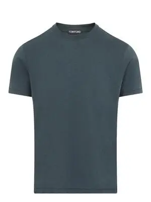 TOM FORD Lyocell T-shirt - Green