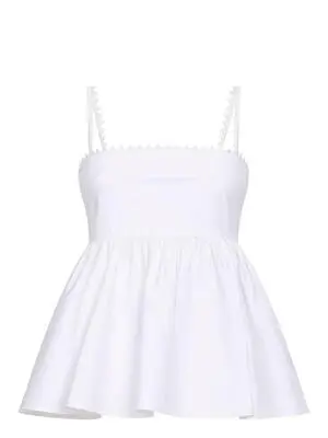 Jacquemus JACQUEMUS The Traversin Peplum Camisole Top Multicolor
