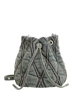 DIESEL® Charm-d S-bucket Bag - Blue