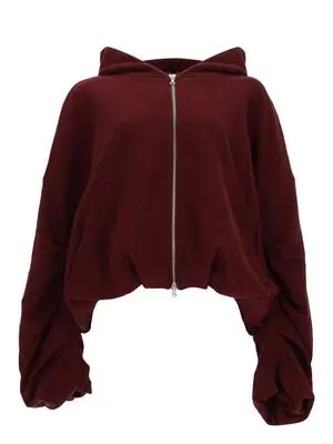Dries Van Noten Dries Van Noten Women Felpa In Cotone Con Zip Multicolor