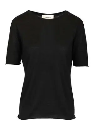 LISA YANG Ari Cashmere T-shirt - Black