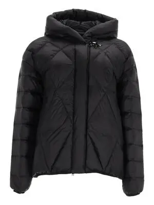 FAY Padded Hooded Jacket - Black