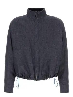 Fendi Denim Reversible Jacket - Blue