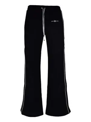 Amiri Paneled Drawstring Pants - Black