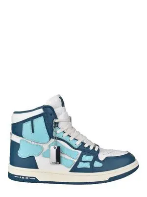 Amiri Skel Top High Sneakers - Slate Blue