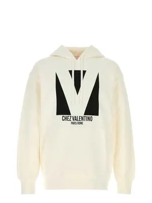 Valentino Garavani VALENTINO Cotton Sweatshirt White
