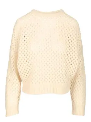 Max Mara Cashmere And Silk Sweater - White