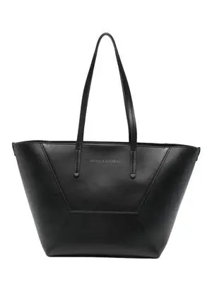 Brunello Cucinelli Brunello Cucinelli Women Leather Shopper Bag Black