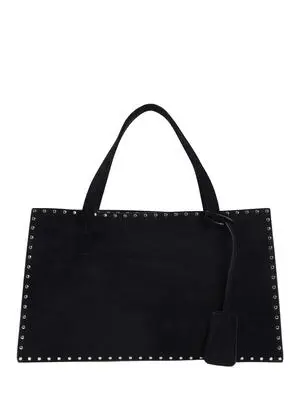 Phoebe Philo Stud Cabas Small Bag - Black