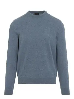 Brioni Cashmere Crewneck Sweater - Blue