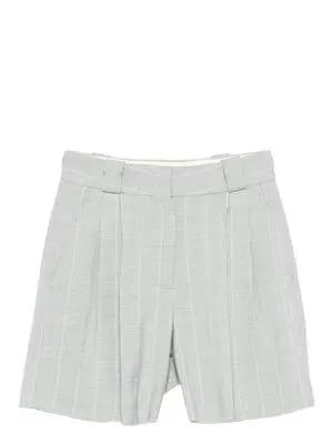 BLAZÉ MILANO BLAZÉ MILANO Tailored Pinstriped Shorts Blue