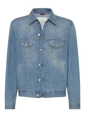 Brunello Cucinelli BRUNELLO CUCINELLI Denim Jacket Blue