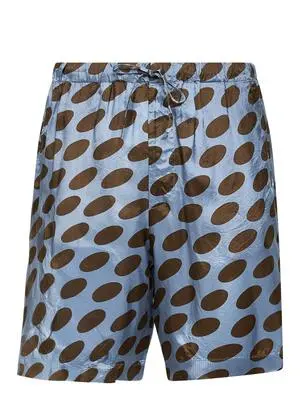 Dries Van Noten Ellipses-printed Shorts - Multicolor