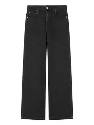 Rick Owens Denim Jeans - Black