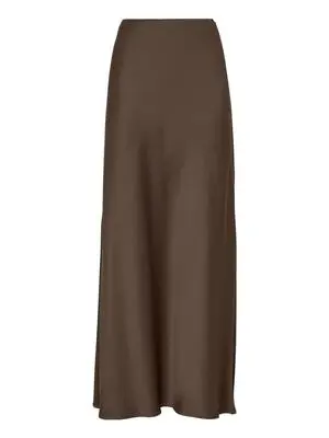 Brunello Cucinelli Silk Long Skirt - Multicolor
