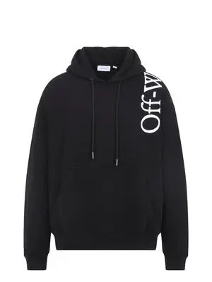 Off-White Vertical Bookish Skate Hoodie - Black