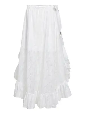Zimmermann Printed Cotton Blend Daylight Maxi Skirt - Multicolor