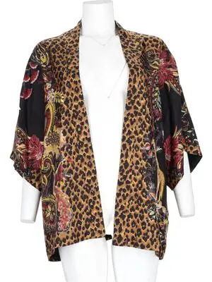 Etro Silk Printed Jacket - Multicolor