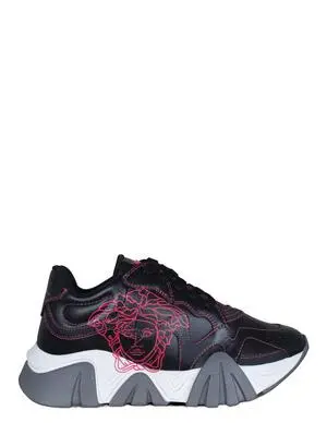 Versace Squalo Sneakers - Black